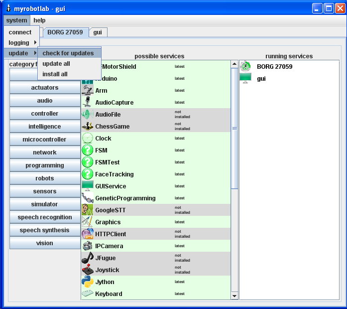 arduino service download issue on windows using MRL14.7 | MyRobotLab